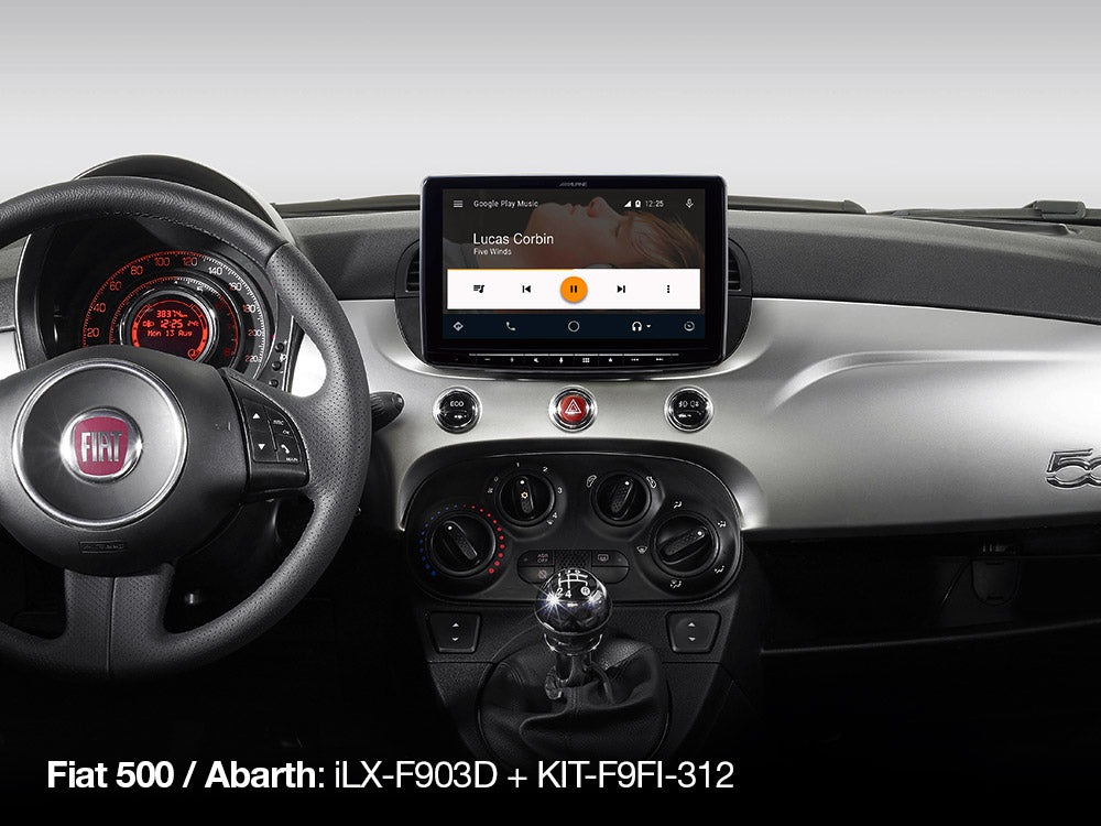 KIT-F9FI-312B Kit di installazione Alpine Halo9 e Halo11 per Fiat 500 ...